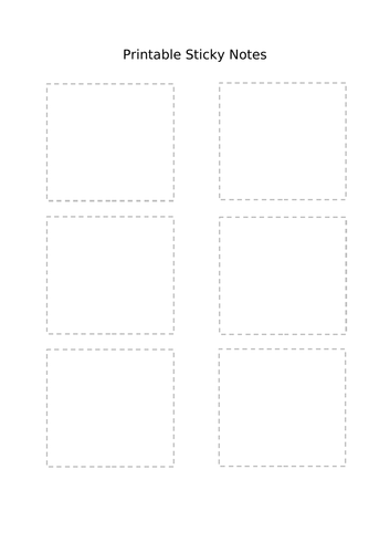 Printable Literary Theme Sticky Notes | Editable | Any Novel, Poem or ...