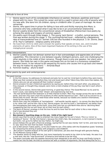 Love through the ages poetry analysis sheets - pre 1900 | Teaching ...