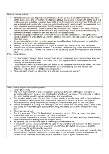 Love through the ages poetry analysis sheets - pre 1900 | Teaching ...