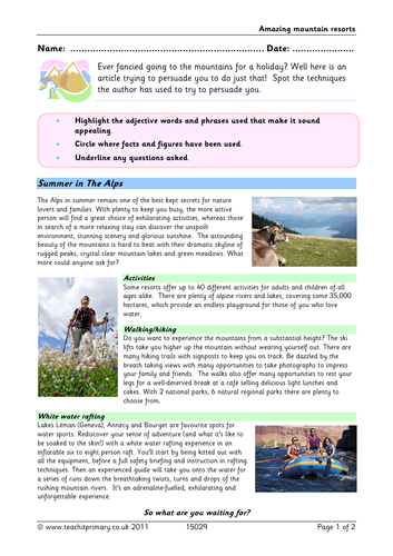 holes-persuasive-writing-leaflet-teaching-resources