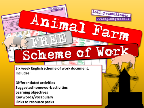 Animal Farm Scheme of Work | Teaching Resources