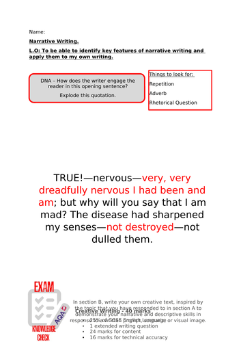 Narrative Writing | Teaching Resources