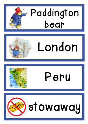 Paddington - plans and resources for English & Topic | Teaching Resources
