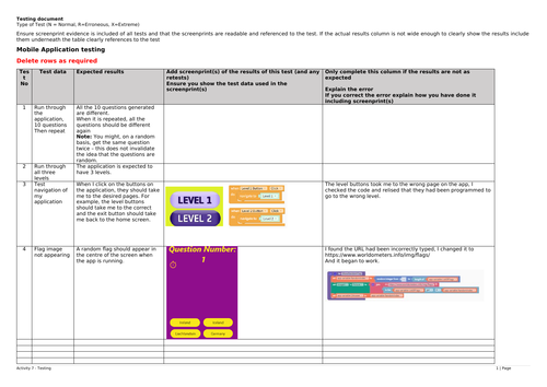 BTEC Level 3 IT/Computing - Unit 7 Mobile Applications Development ...