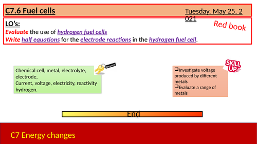 AQA GCSE Chemistry C7 Energy Changes Lesson PowerPoints | Teaching ...