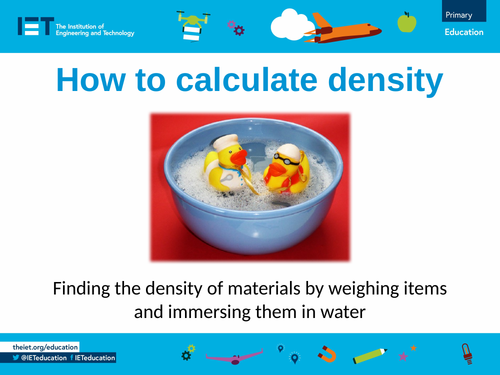 How to calculate density | Teaching Resources