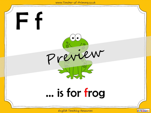 The Alphabet - EYFS | Teaching Resources