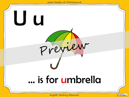 The Alphabet - EYFS | Teaching Resources