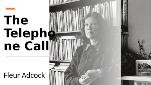 The Telephone Call by Fleur Adcock - Full Lesson - CIE Poetry iGCSE ...