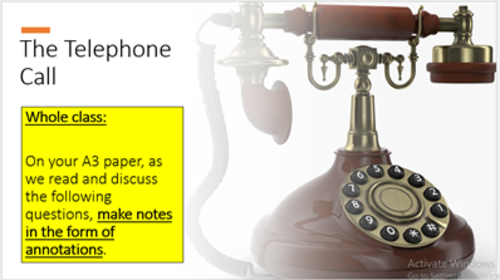 The Telephone Call by Fleur Adcock - Full Lesson - CIE Poetry iGCSE ...