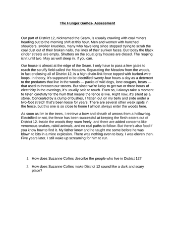 The Hunger Games- Dystopian Lit SOW KS3 | Teaching Resources