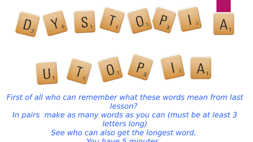 The Hunger Games- Dystopian Lit SOW KS3 | Teaching Resources