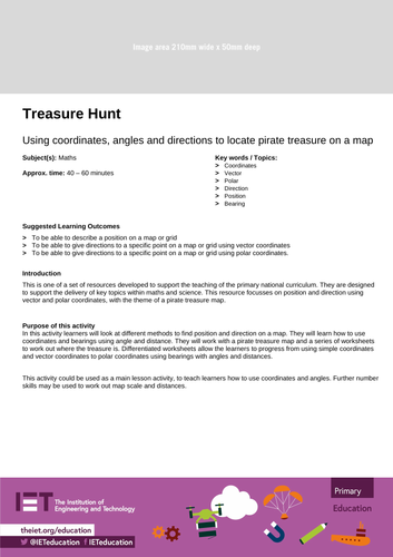 Treasure hunt | Teaching Resources