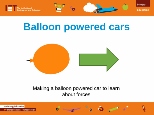 Balloon powered cars | Teaching Resources