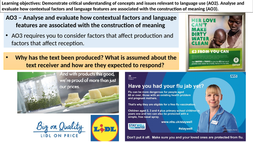 OCR English Language A Level - Language in the Media | Teaching Resources