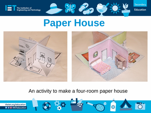 Make a paper house | Teaching Resources