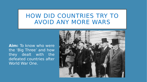 Interwar Britain 1919-1939: Was the Great War worth winning? 4 Lessons ...