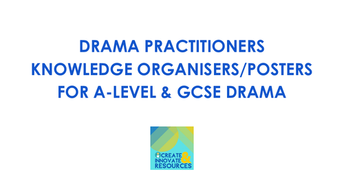 Drama Practitioners Knowledge Organisers/Display Posters | Teaching ...