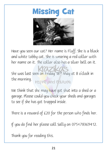 English Functional Skills Entry Level 1 Reading Workbook | Teaching ...