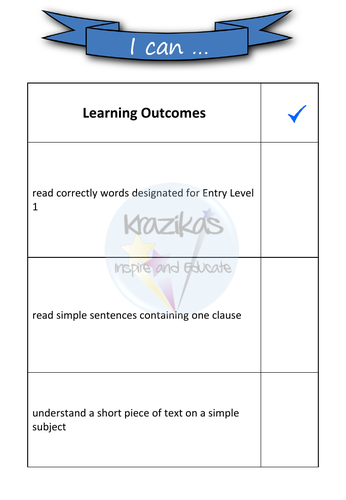English Functional Skills Entry Level 1 Reading Workbook | Teaching ...