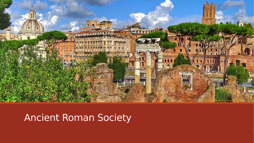 Ancient Roman Society | Teaching Resources
