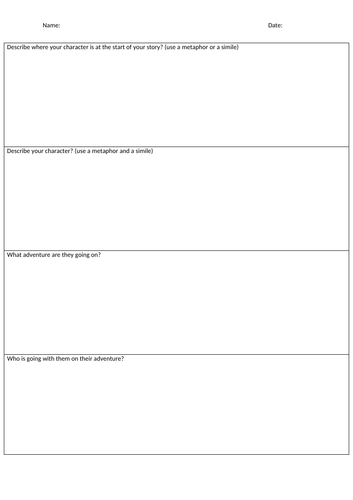 Creative writing, Short Stories S1/11-14 | Teaching Resources