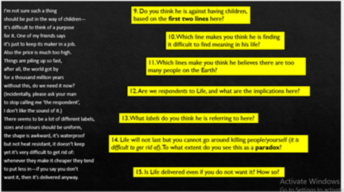 A Consumer's Report by Peter Porter - Full Lesson - CIE Poetry iGCSE ...