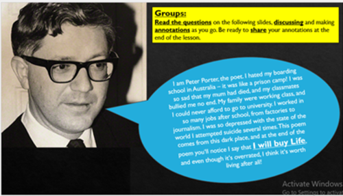 A Consumer's Report by Peter Porter - Full Lesson - CIE Poetry iGCSE ...