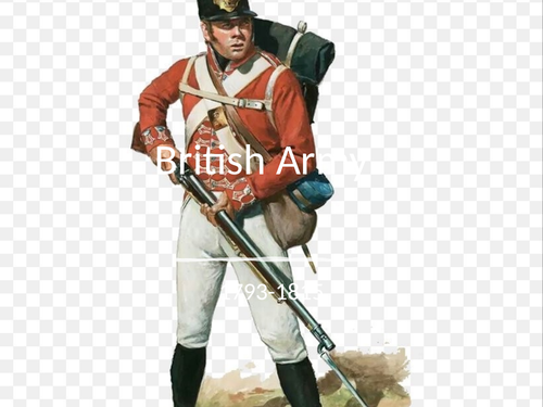 Edexcel A level: British Army & Napoleonic Wars 1793-1815 | Teaching ...