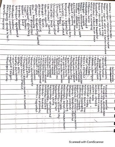 GCSE grade 9 vocabulary for English Language | Teaching Resources