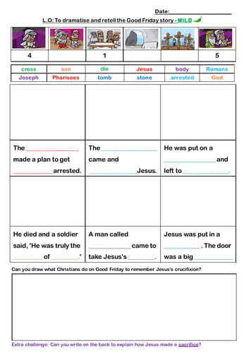 Good Friday (Crucifixion of Jesus) Lesson - KS1 RE | Teaching Resources