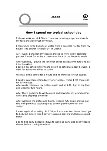 Ghana lesson 3 | Teaching Resources