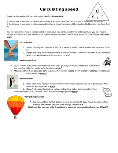 KS3 Science | 3.1.1 Speed - Lesson 2 - Calculating speed FULL LESSON ...