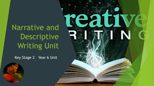 Key Stage 2 English: Year 6 Transition Unit - Creative Writing ...