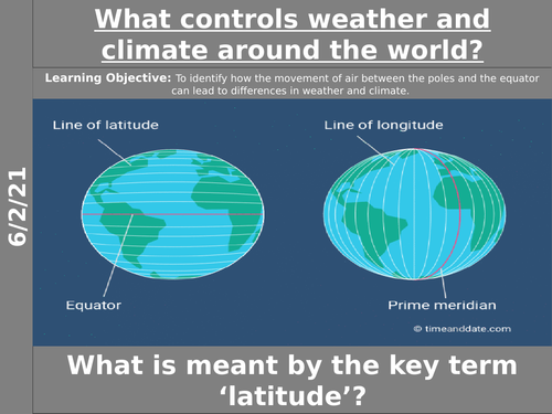 OCR A GCSE Geography 9-1: What controls weather and climate around the ...