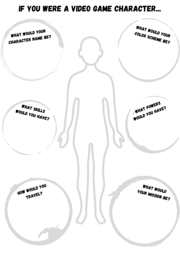 Back to School | Video Game Character Design | Ice-Breaker | Teaching ...