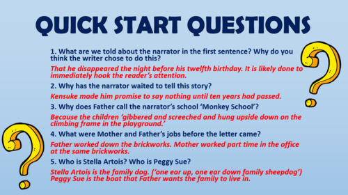 Kensuke's Kingdom - Whole Class Reading Session! | Teaching Resources