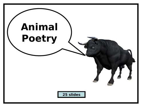 Animal Poetry - PowerPoint with integrated activities | Teaching Resources