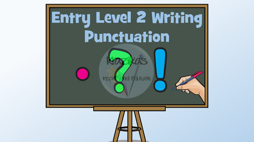 Entry Level 2 Functional Skills English - Punctuation | Teaching Resources
