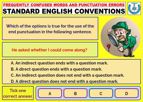 FREQUENTLY CONFUSED WORDS AND PUNCTUATION ERRORS: 37 BOOM CARDS ...