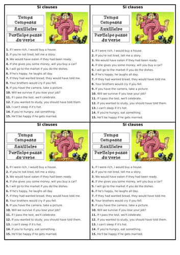 Si clauses | Teaching Resources