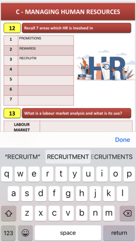 BTEC Business Unit 6 Principles of Management Interactive Knowledge ...