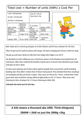 KS3 Science | 3.3.1 Energy costs - Lesson 4 - Paying for energy FULL ...