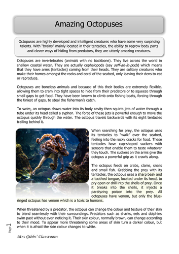 Australia-KS2-7 guided reading texts | Teaching Resources