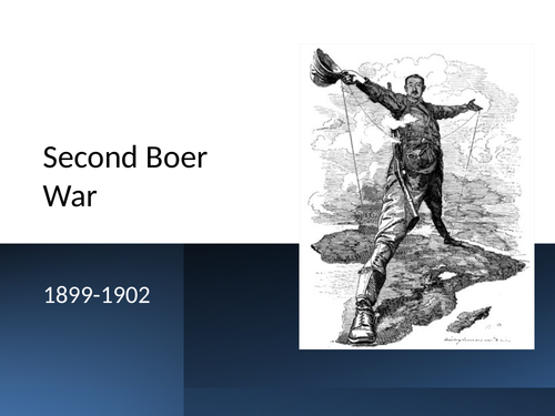 Boer War 1899-1902: Causes of the War | Teaching Resources