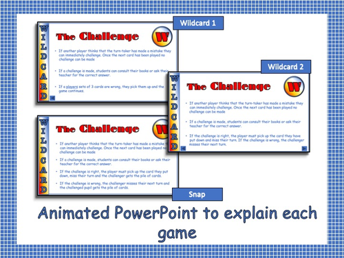 Light - Reflection - Wildcard & Snap Card Games KS3 | Teaching Resources