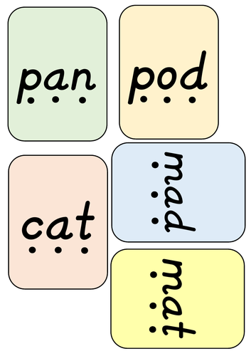 Decodable Word Flashcards ~ Phases 2-5 | Teaching Resources