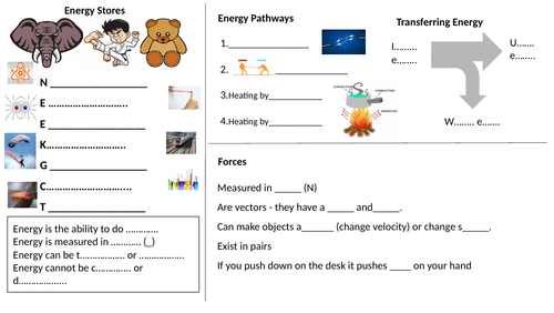 KS3 Science | 3.3.3 Work - Lesson 1 - Energy and forces FULL LESSON ...