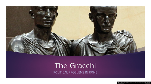 The Gracchi Brothers | Teaching Resources
