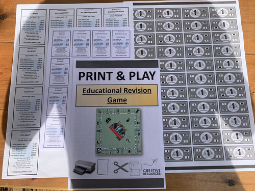 Biology Revision Board game | Teaching Resources